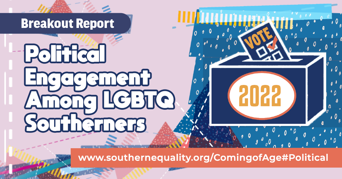 Ahead of Midterm Election, New Report Details LGBTQ Southerners’ Voting ...