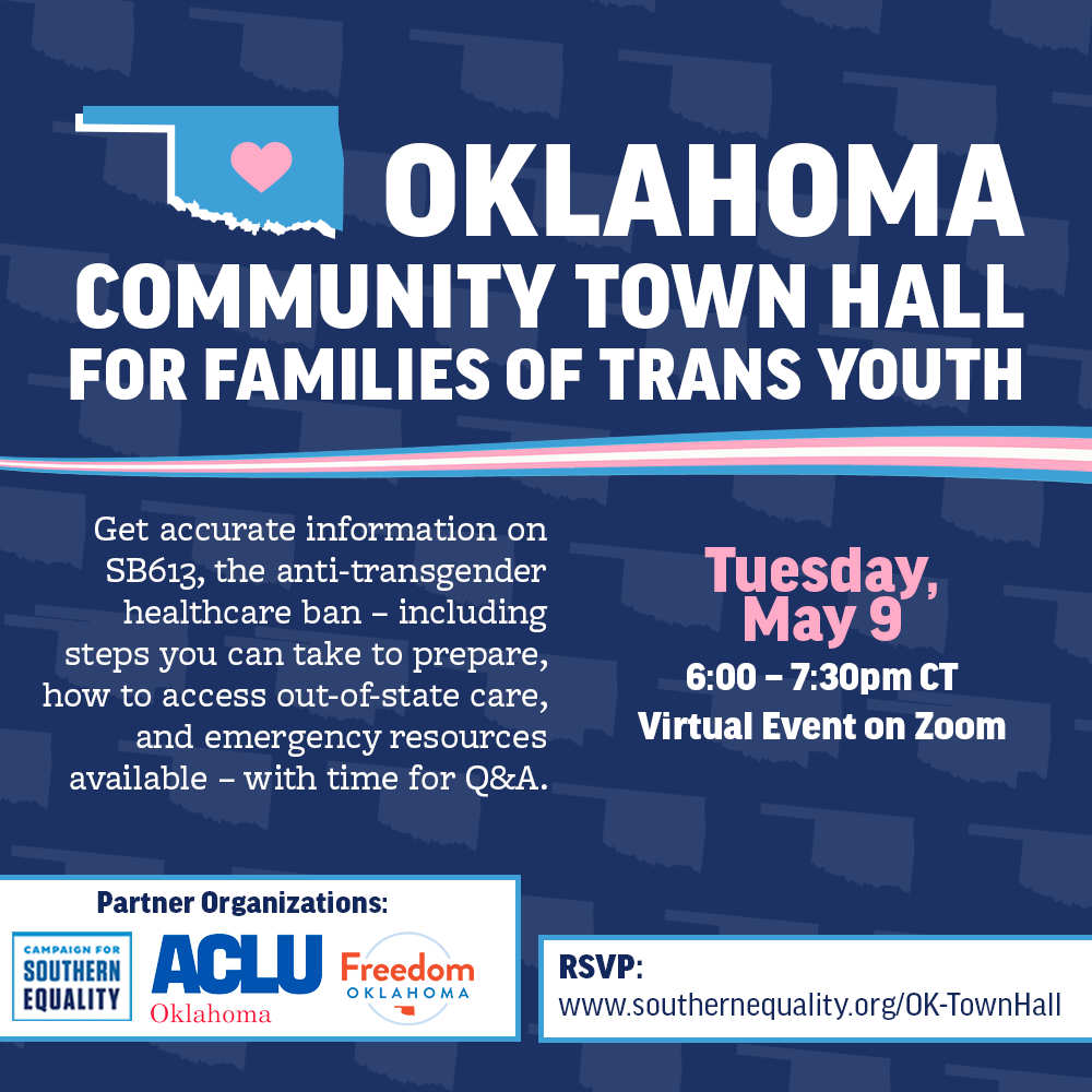 Resources for Families of Trans Youth in Oklahoma - Campaign for ...