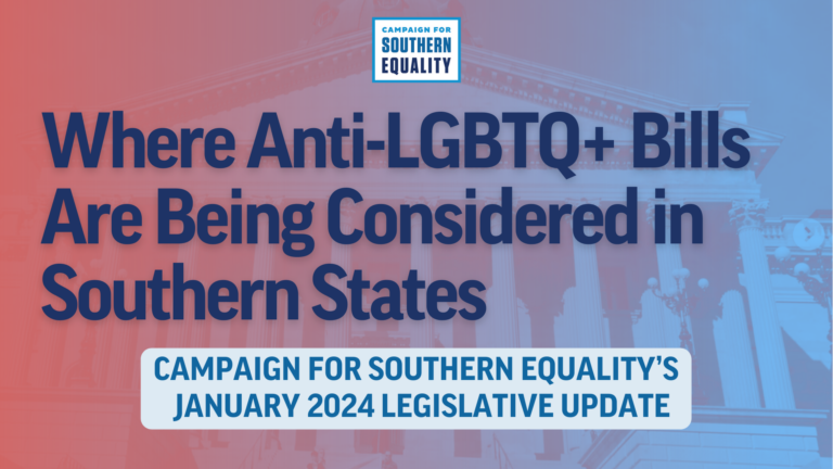 January 2024 Legislative Update: Anti-LGBTQ+ Bills Advancing Across the ...