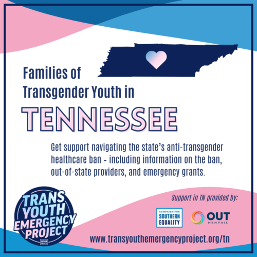 Resources for Families of Trans Youth in Tennessee - Campaign for ...