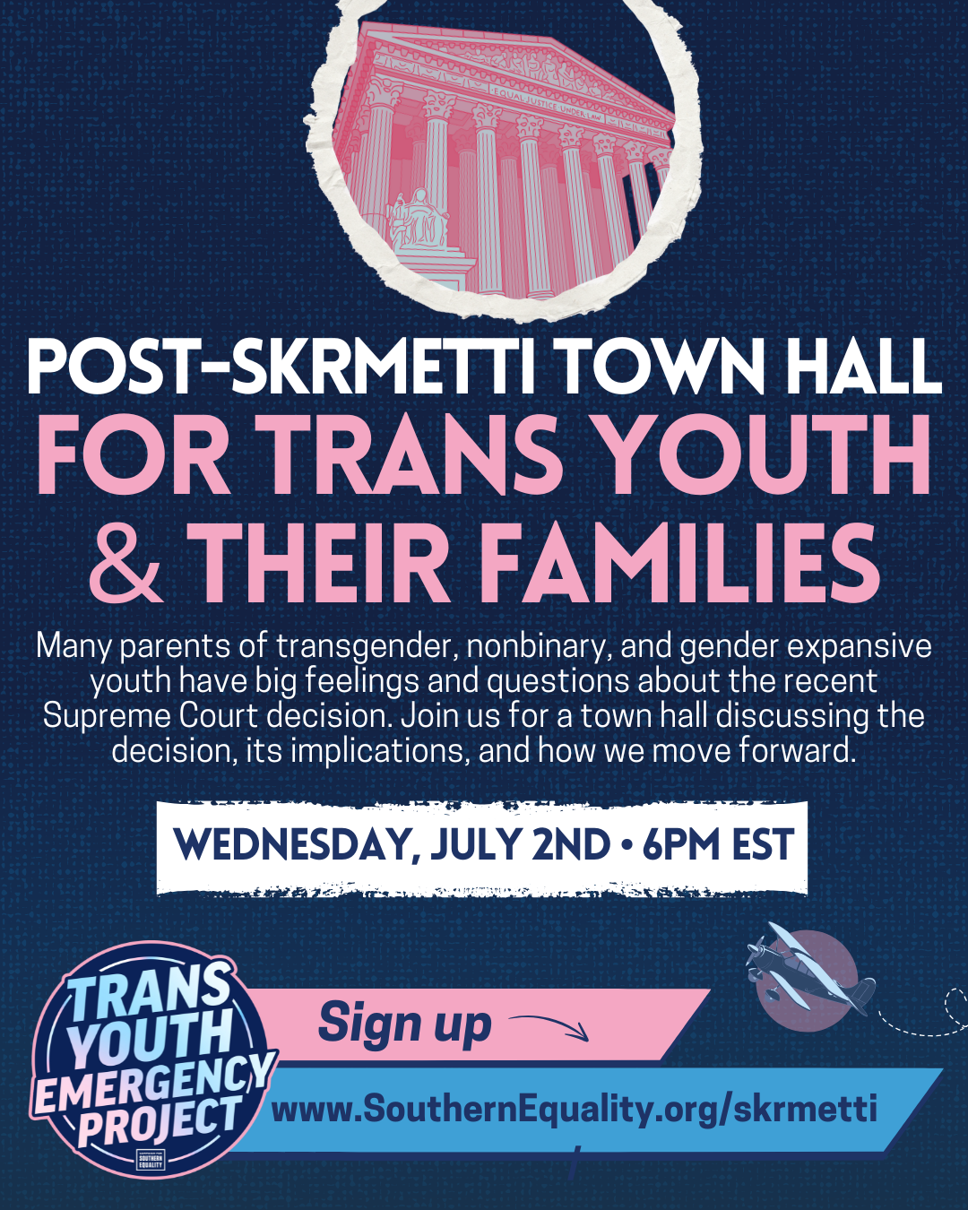 RSVP: Post-Skrmetti Town Hall for Trans Youth & Their Families ...
