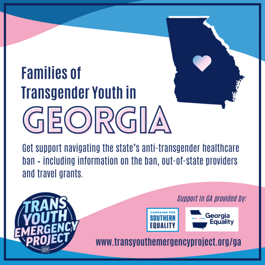 Resources for Families of Trans Youth in Georgia - Campaign for ...